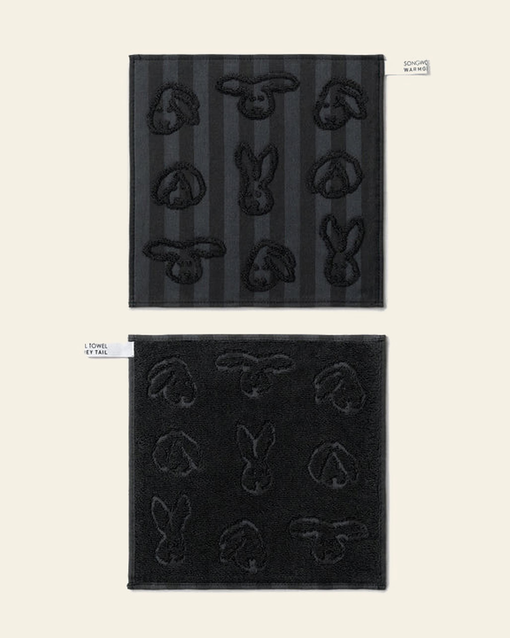 WARMGREY TAIL Bunny Bunny Hand Cloth - Stacked Store
